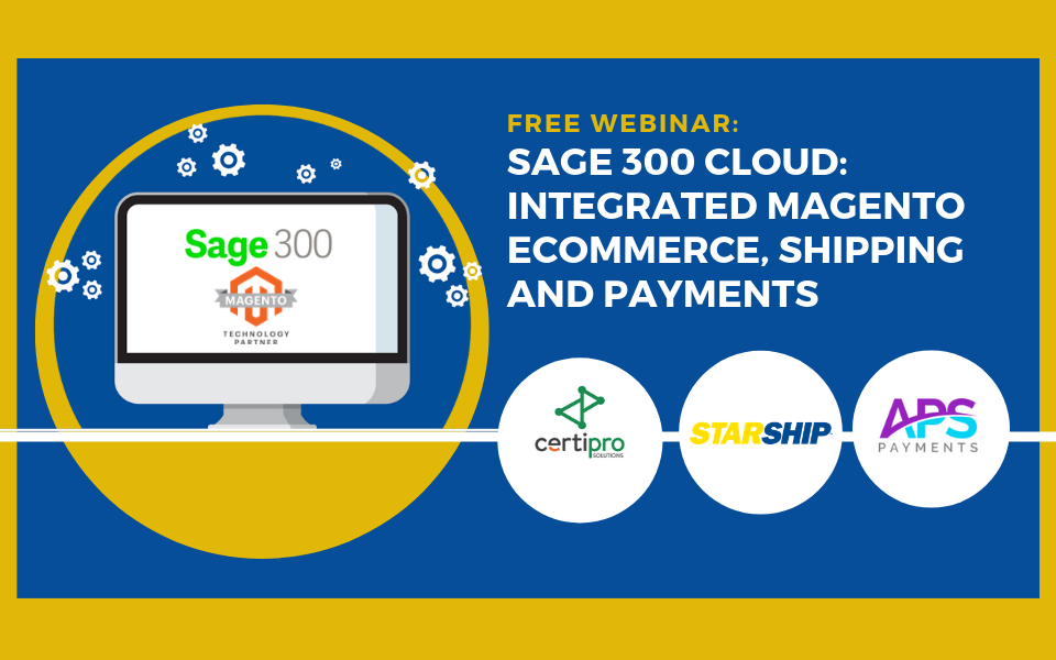 Sage 300cloud Integrated Ecommerce Shipping And Payments